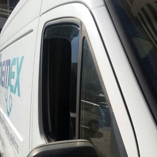 Buy Wind deflector side Mercedes Sprinter 2006 - 2018 | Vooruwbus